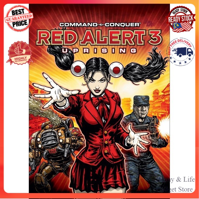 Command & Conquer: Red Alert 3 - Uprising Offline พร้อม DVD - เกมพีซี ...