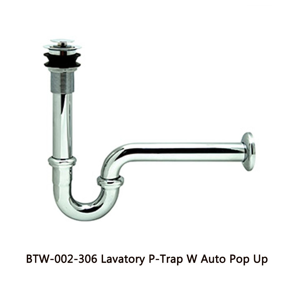 Btw-002-306 P-trap W ป๊อปอัพหมุนอัตโนมัติ | Shopee Thailand