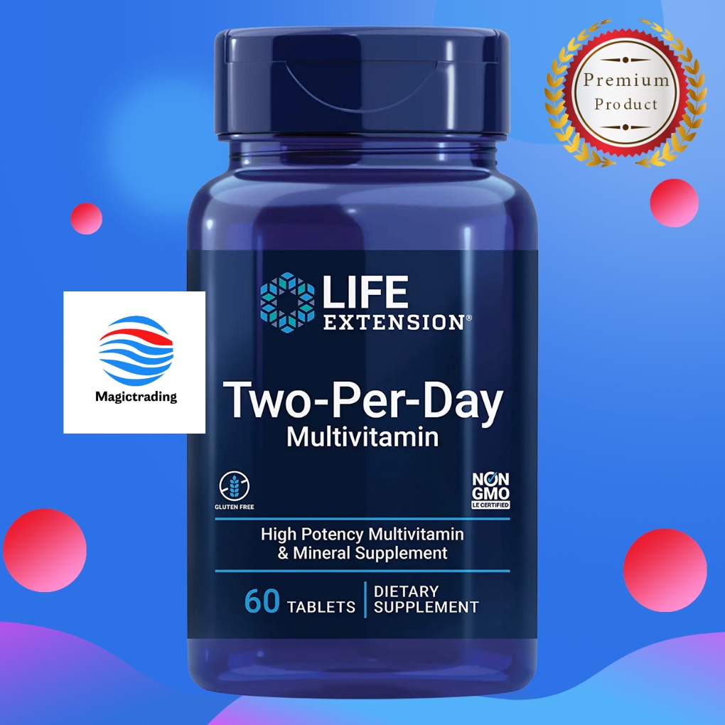 Life Extension Two-Per-Day Tablets / 60 Tablets | Shopee Thailand