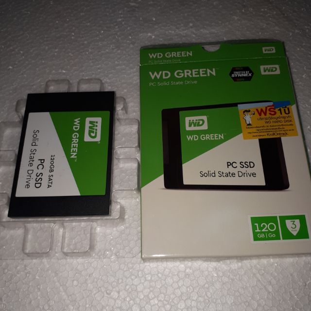 120 GB SSD (เอสเอสดี) WD GREEN (WDSSD120GB) SATA | Shopee Thailand