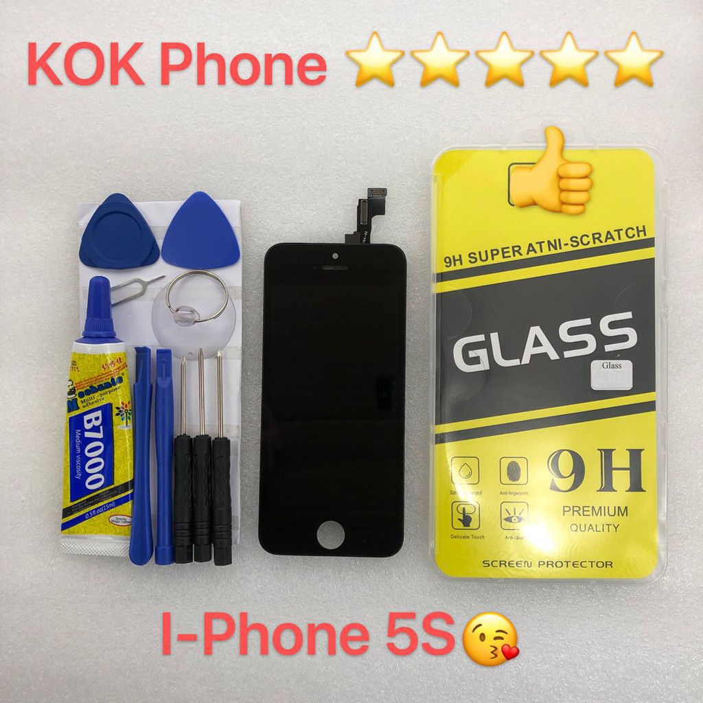 ชุดหน้าจอ for Iph 5S AAA แถมฟิล์มพร้อมชุดไขควง | Shopee Thailand