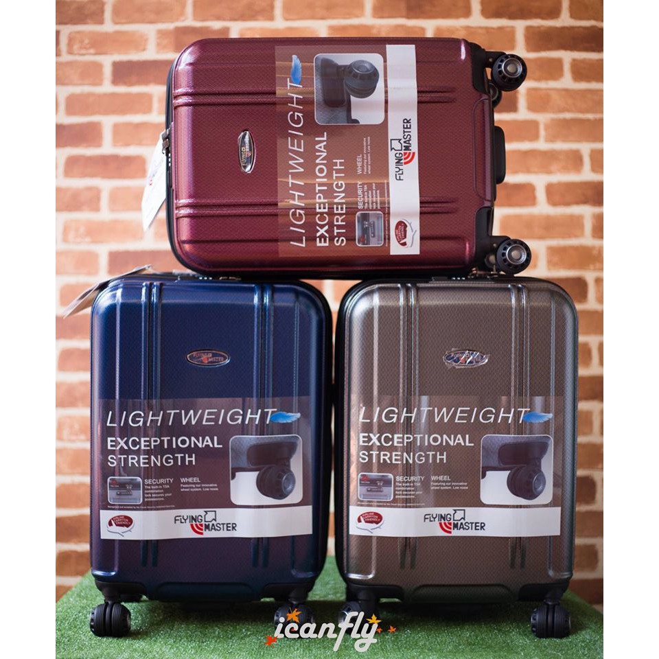 🔥ซิป2ชั้น+เนื้อกันรอย+TSA+ล้อยาง+แถมผ้าคลุม🔥กระเป๋าเดินทาง เบา ทนทาน ...