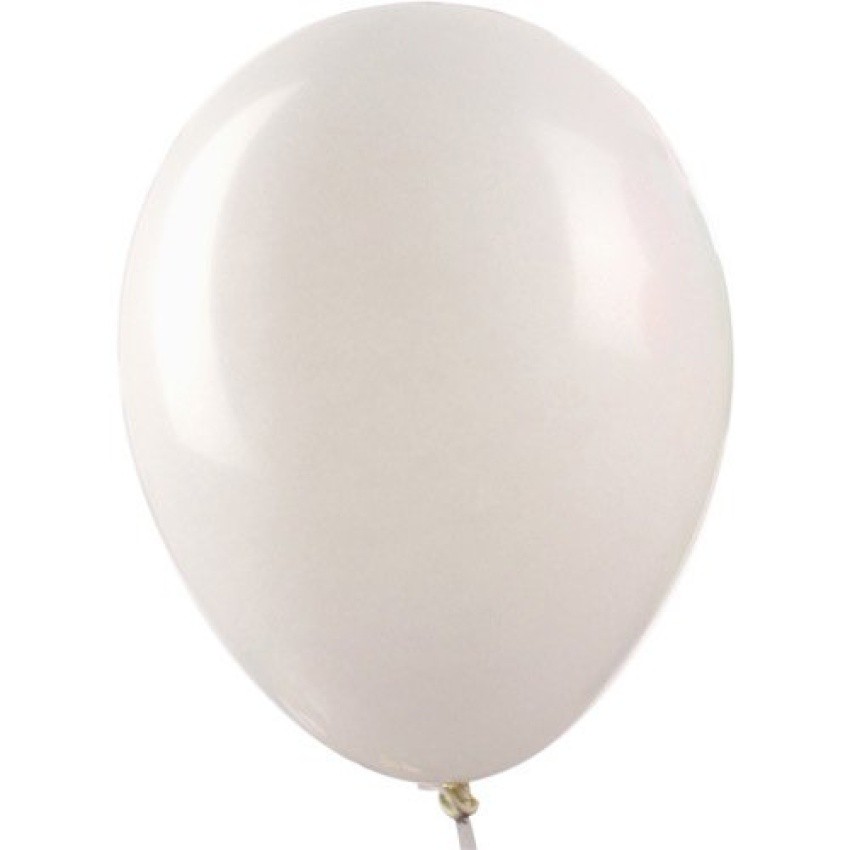 BK Balloon ลูกโป่งกลม ขนาด 10 นิ้ว จำนวน 100 ลูก (สีขาว) มีทุกสีสอบถาม ...
