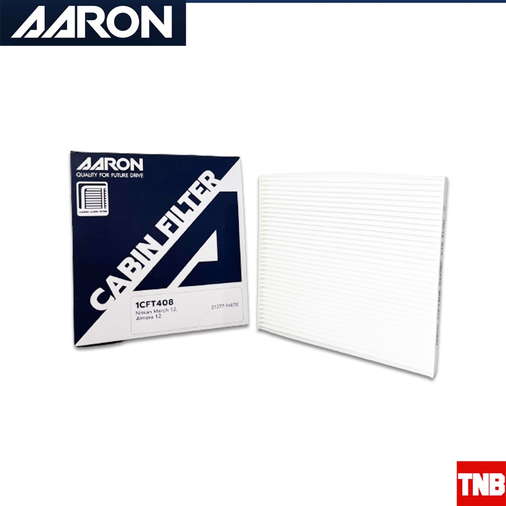AARON กรองแอร์ NISSAN MARCH 12-21, ALMERA 1.2 CC '12-19, NOTE 1.2 CC'17 ...
