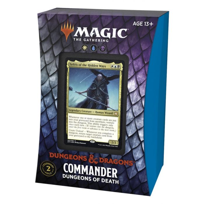 MTG Adventures in the Forgotten Realms Commander Decks - Dungeons of ...