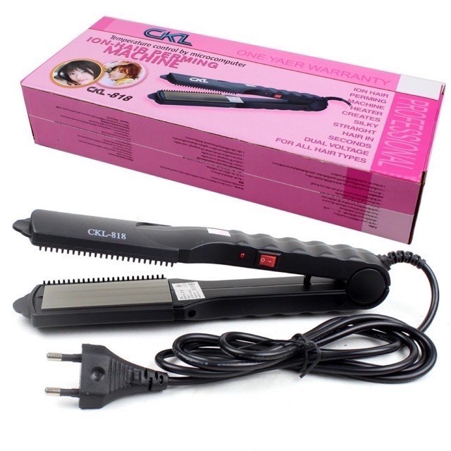 เครื่องหนีบผม CKL/JMF-818 ราคาถูก ใช้ดี | Shopee Thailand