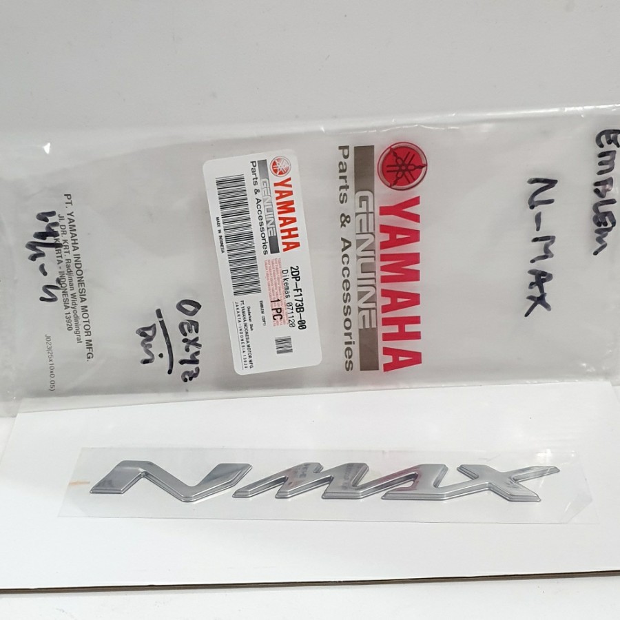 Original Nmax N-Max SILVER 2DP-F137B-00 Body Logo สติ๊กเกอร์สัญลักษณ์ ...