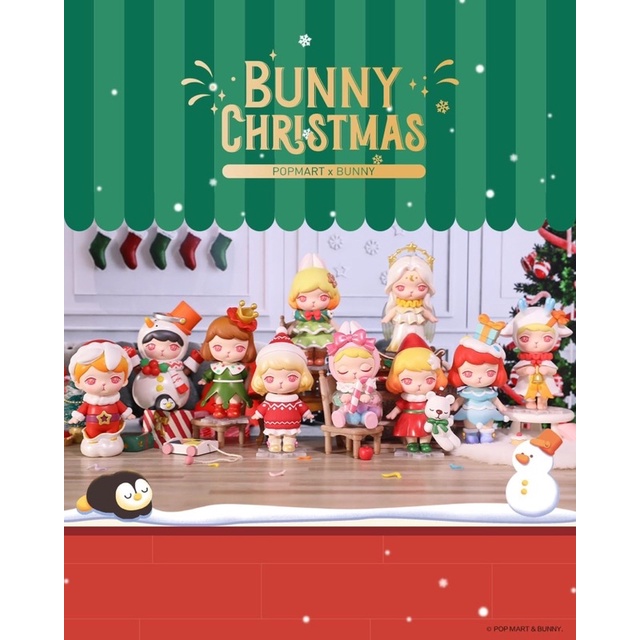 ️พร้อมส่ง…แบบยกกล่อง ️Pop Mart • BUNNY Christmas Series | Shopee Thailand