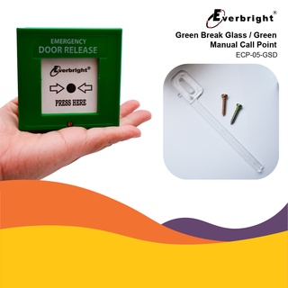Everbright Green Break Glass / Green Manual Call Point ECP-05-GSD ...