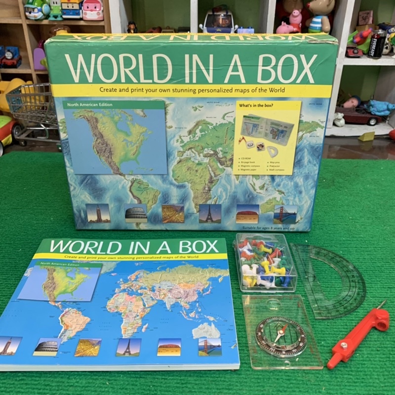 World in A Box!! Create and print your own stunning!! งานครบ มีแผ่น CD ...