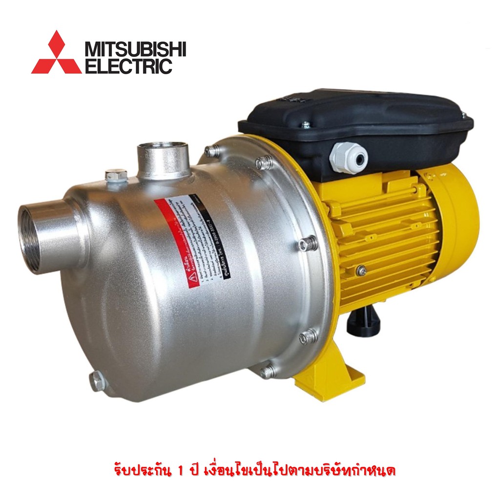 Super Pump ซุปเปอร์ปั๊ม มิสซูบิชิ MITSUBISHI SSH-755S ปั๊มหอยโข่ง 1HP 220V (ท่อดูด 1.1/4 / ท่อ ...