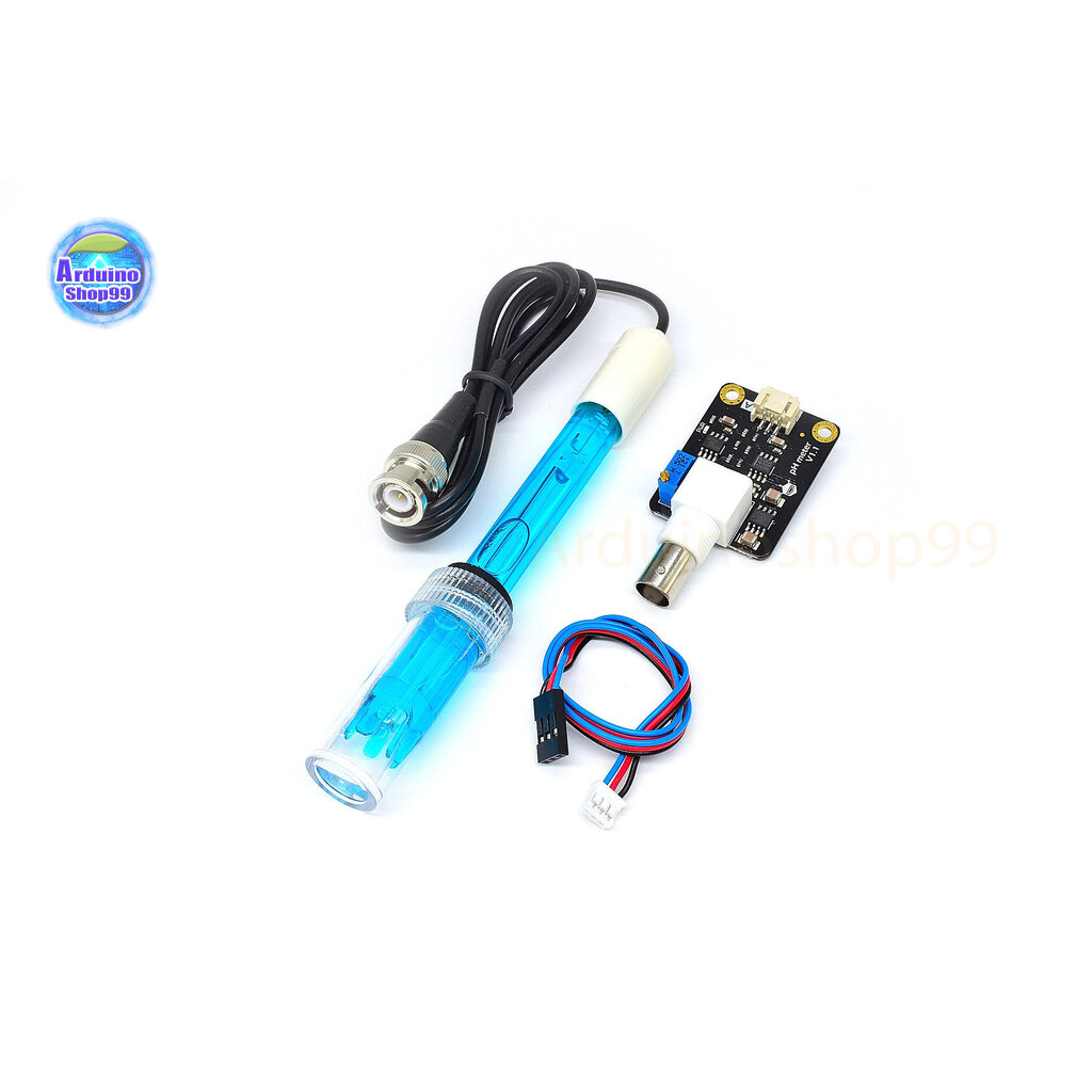PH Sensor arduino Analog pH Meter วัดค่า PH ของน้ำ ( DFRobot ) | Shopee ...