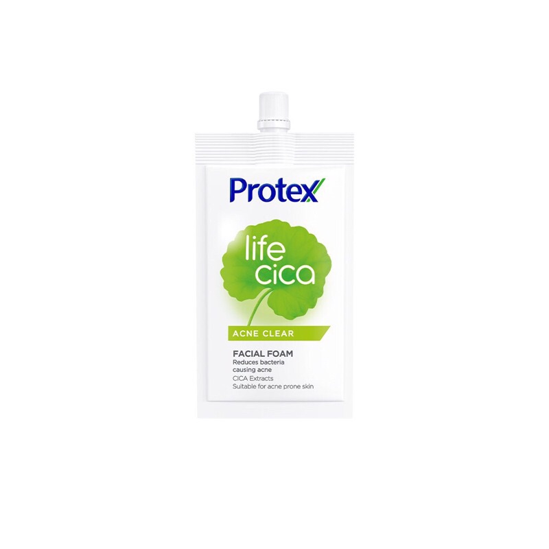 Protex Life Cica แบบซอง 10g Protex Life Cica Cleanser 10g (Samples ...