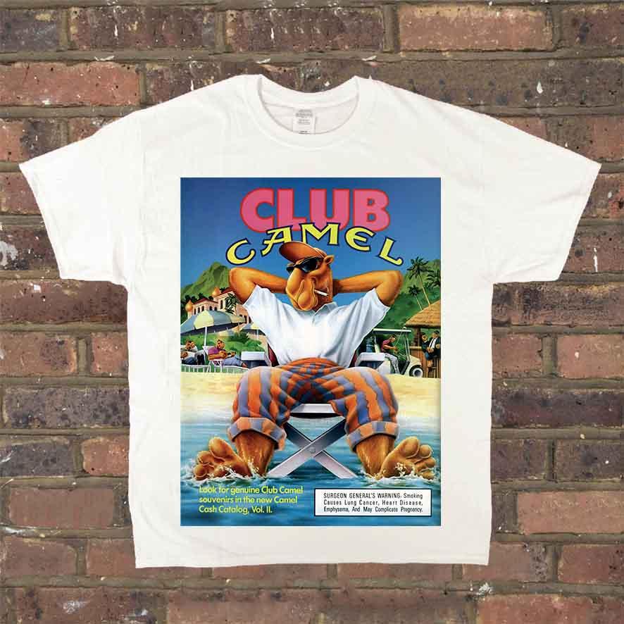 Homage Tee Camel Club Tee Qi Tribute T camel short sleeve T-shirt ...