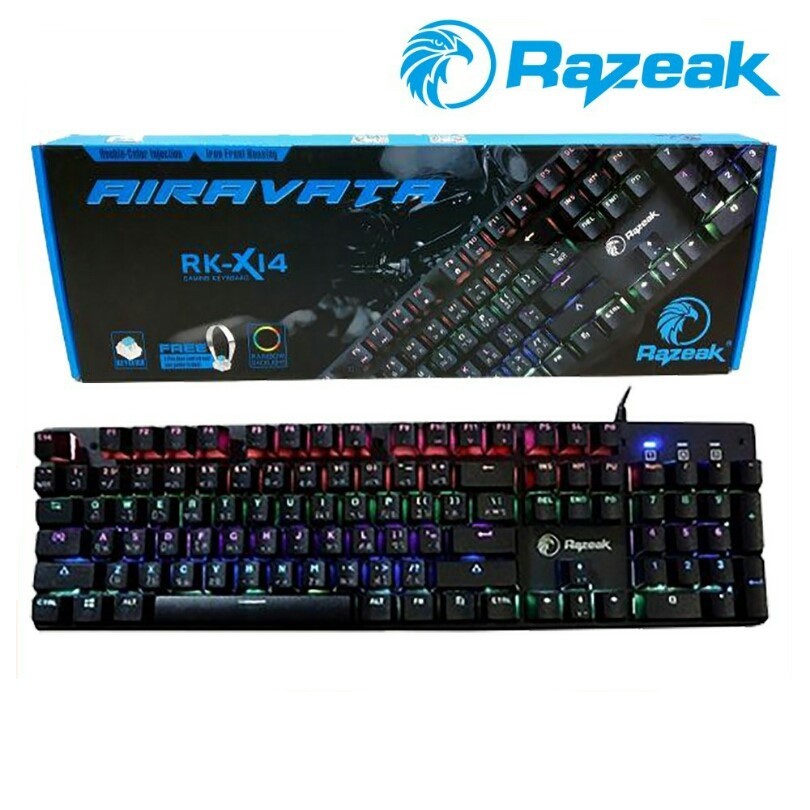 Razeak รุ่น RK-X14 / RK-X16 / RK-X61 / RK-62 Airavata Hunter Semi Blue ...