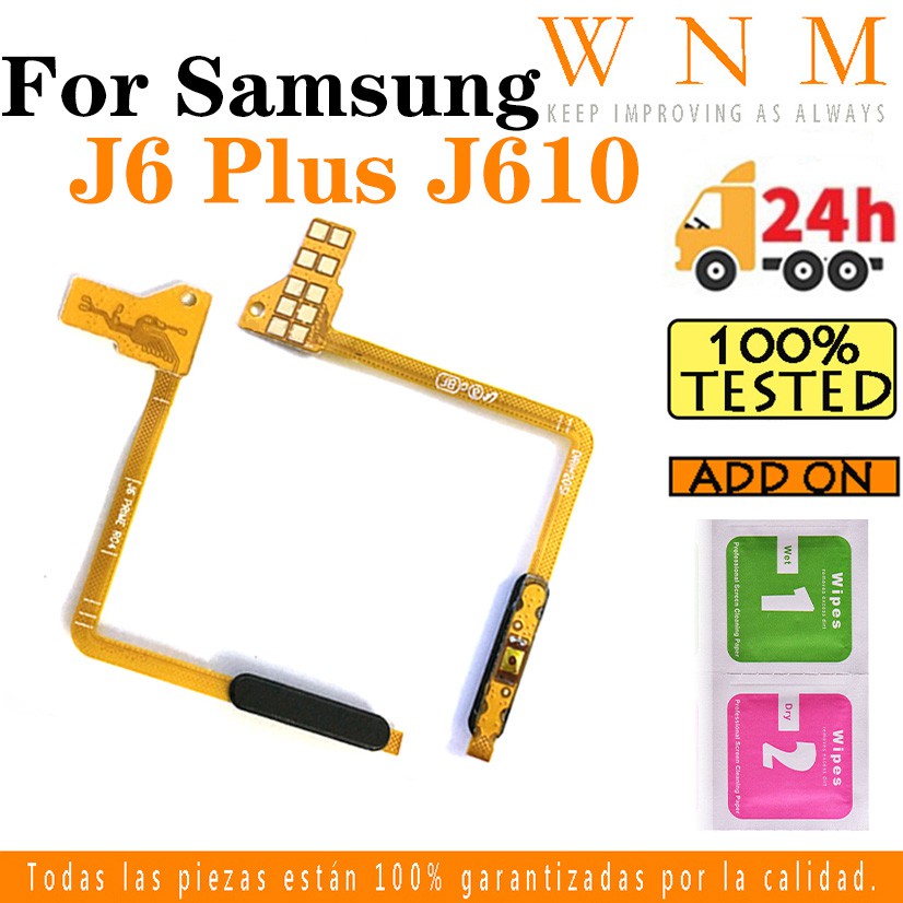 สําหรับ Samsung Galaxy J6 Plus J6 + j610 j610F On Off สวิทช์ home start ...