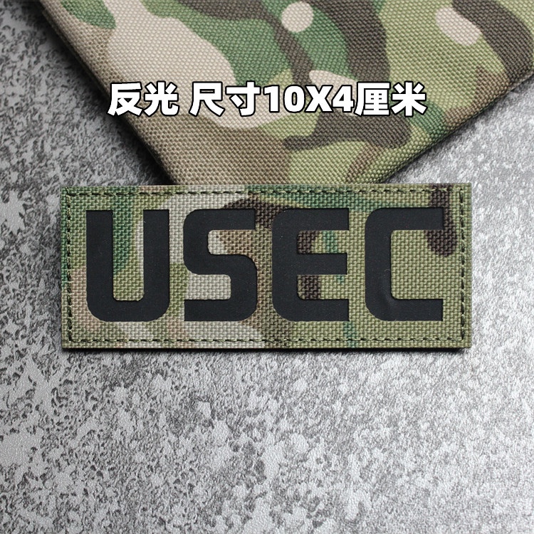 Ir ป้ายสะท้อนแสง Escape Tekov ป้าย Velcro สะท้อนแสง USEC และ BEAR Armband ยุทธวิธีกระเป๋าเป้ ...