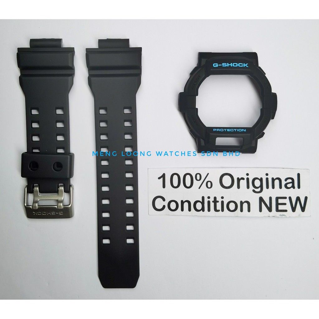 สายนาฬิกาข้อมือ G-shock Gd350 Gd350br Hitam Glossy Band and Bezel bnb และสายนาฬิกาข้อมือ 100% ...