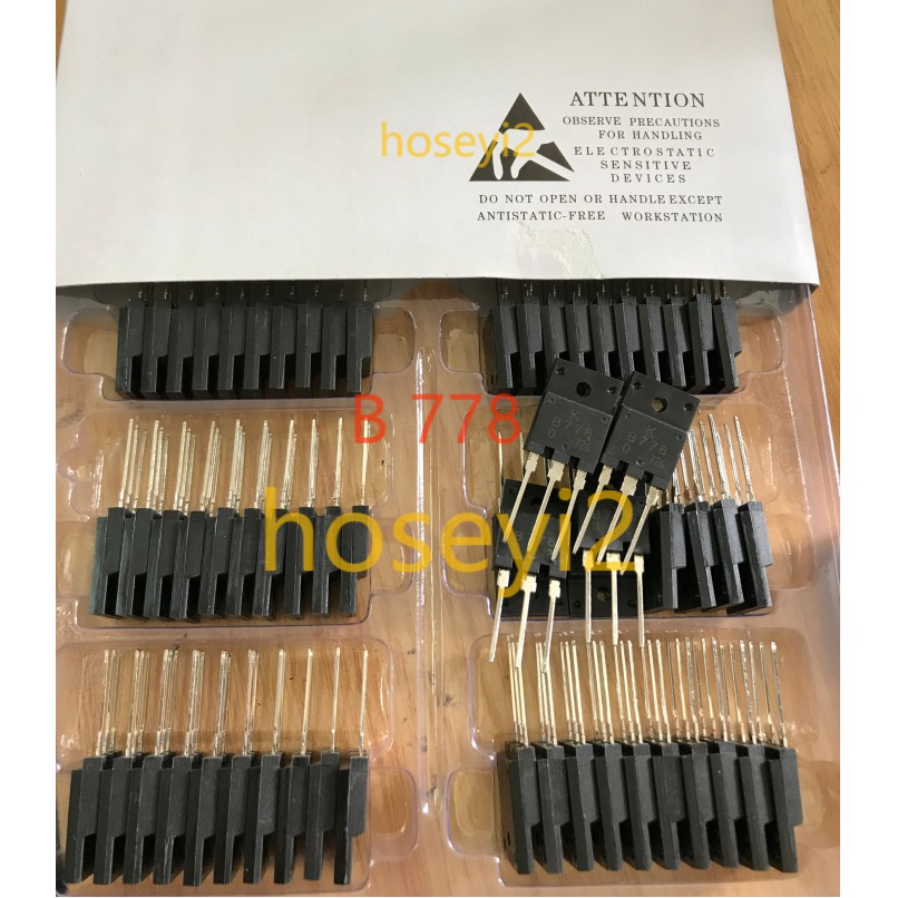 วงจรรวม TO-220F B778 D998 2SB778 2SD998 10 ชิ้น | Shopee Thailand