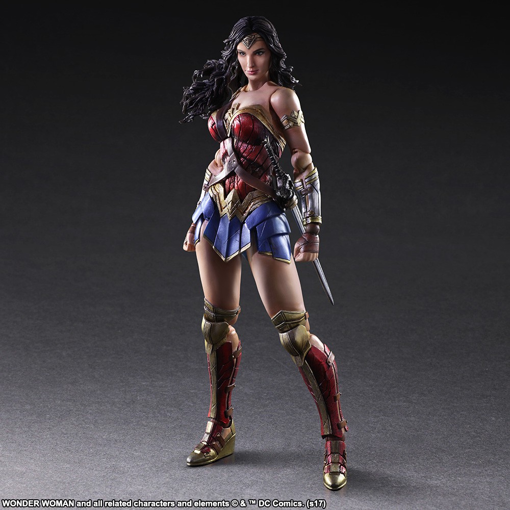 *SQUARE ENIX - WONDER WOMAN PLAY ARTS -KAI- | Shopee Thailand