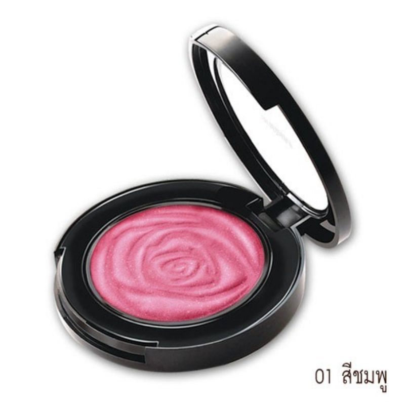 Mistine All season/Pure Rose Blush on ปัดแก้มมิสทีน กุหลาบชั้นเลิศจาก ...