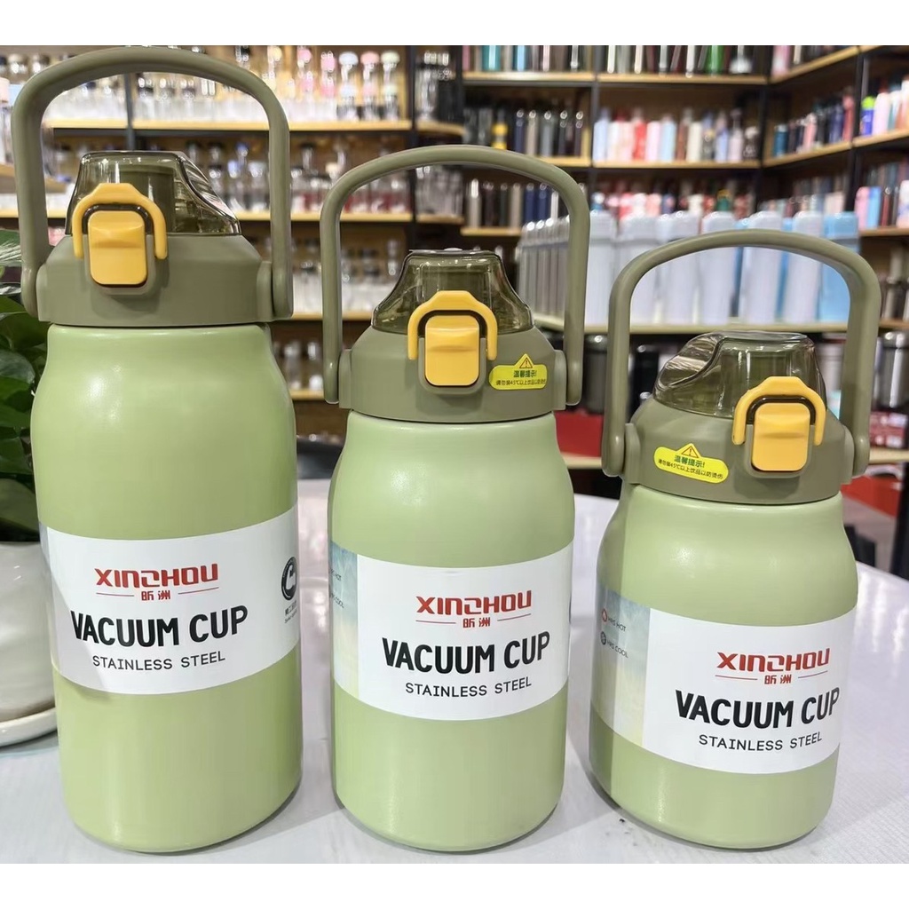 กระติกน้ำ ขวดน้ำ1.0L 1.2L 1.5L แท้งค์เก็บอุณหภูมิ สแตนเลส316กระติกน้ำเก็บความร้อน ขวดน้ำเดินทาง ...