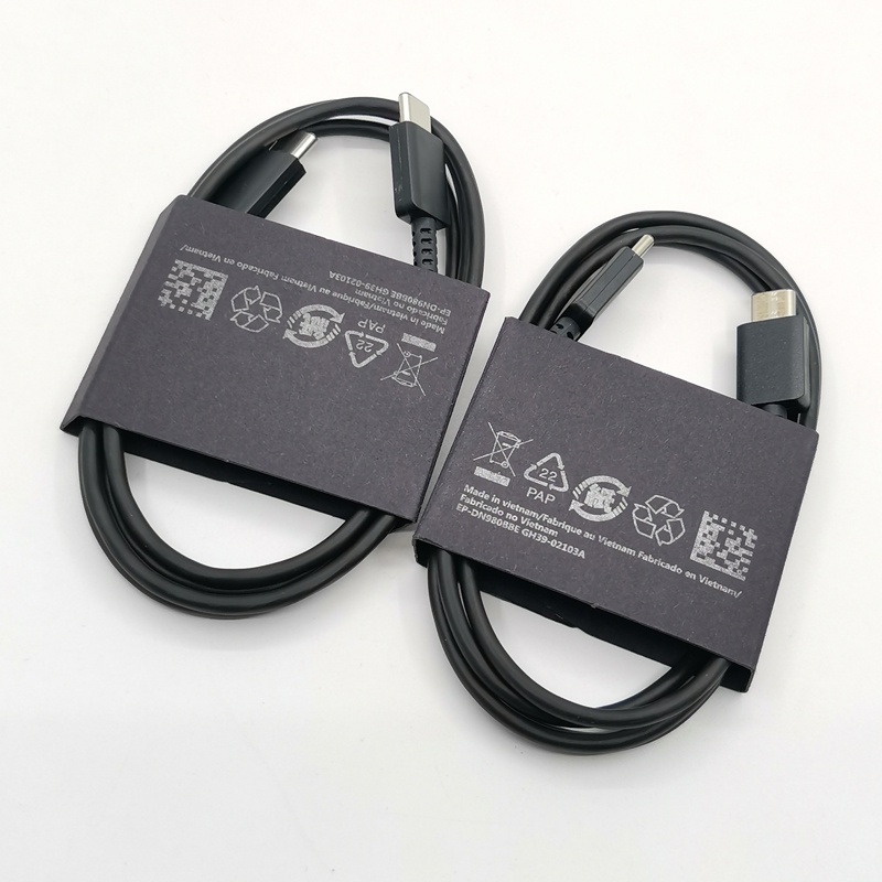 SAMSUNG ของแท้ สายชาร์จ USB C เป็น Type C USB3.1 ชาร์จเร็วมาก สําหรับ Galaxy S21 S20 Note 20 ...