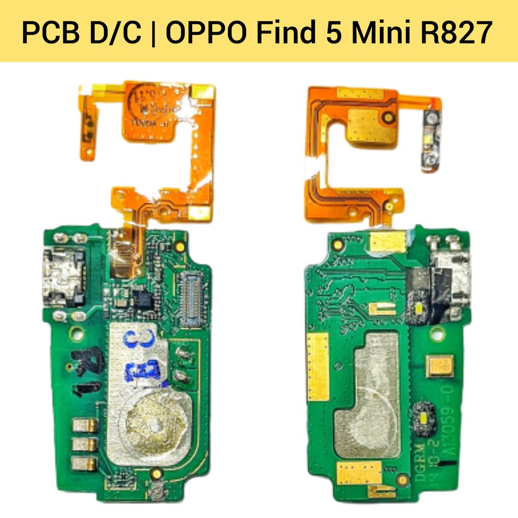 แพรชาร์จ | บอร์ดชาร์จ | OPPO Find 5 Mini R827 | PCB DC | LCD MOBILE ...