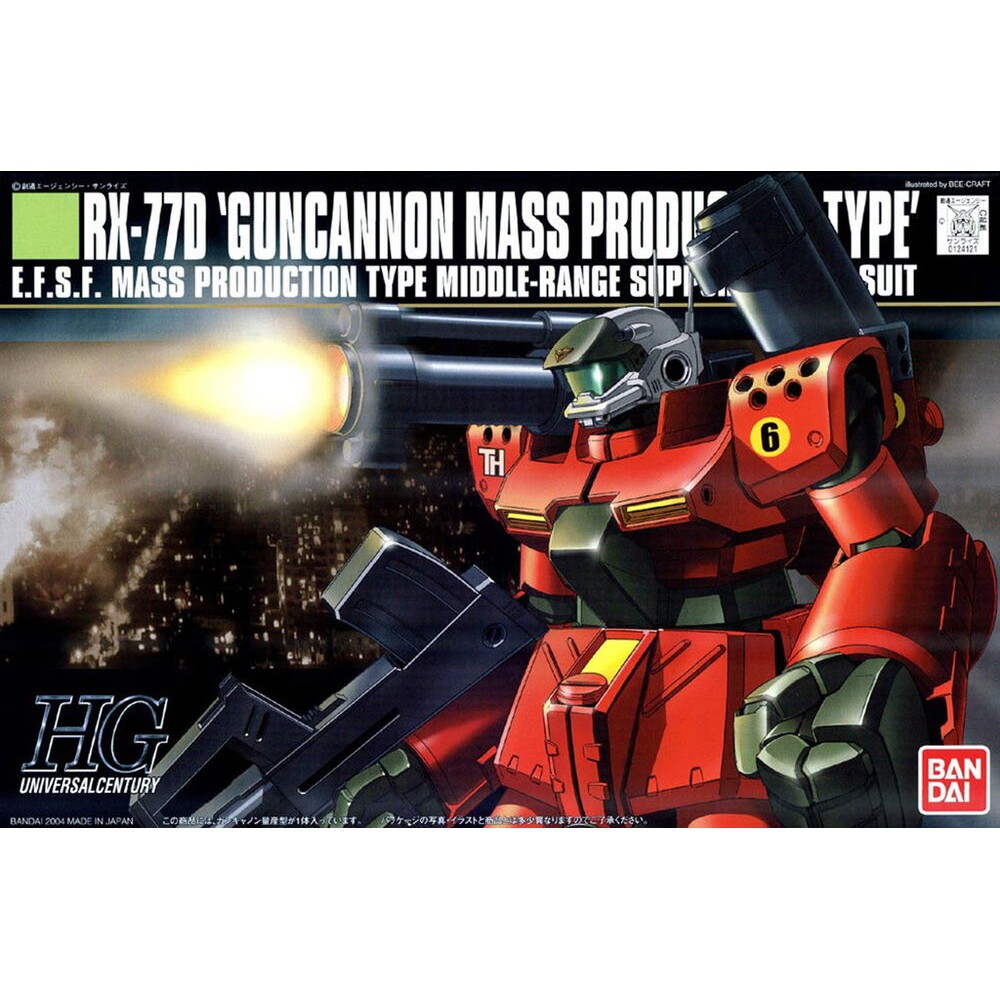 Bandai HGUC RX-77D GunCannon Mass Production Type : 620 ByGStyle ...