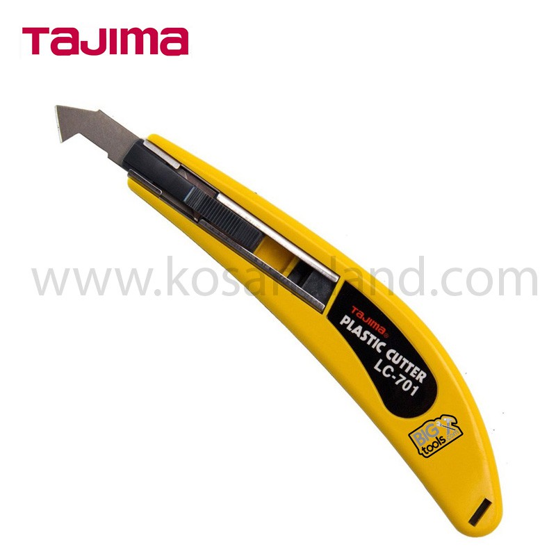 TAJIMA มีดคัตเตอร์ ตัดพลาสติก ขนาดใบมีด 4.9 มม. รุ่น LC-701 (Plastic Knife) | Shopee Thailand