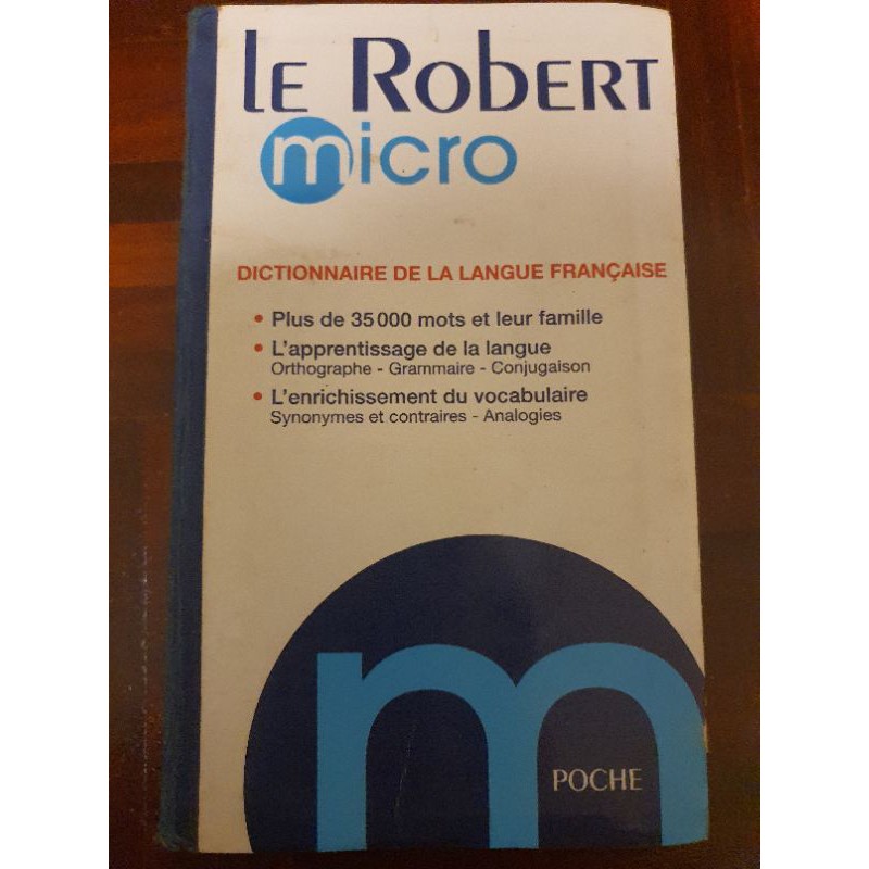 Le Robert Micro พจนานุกรม ภาษาฝรั่งเศส | Shopee Thailand