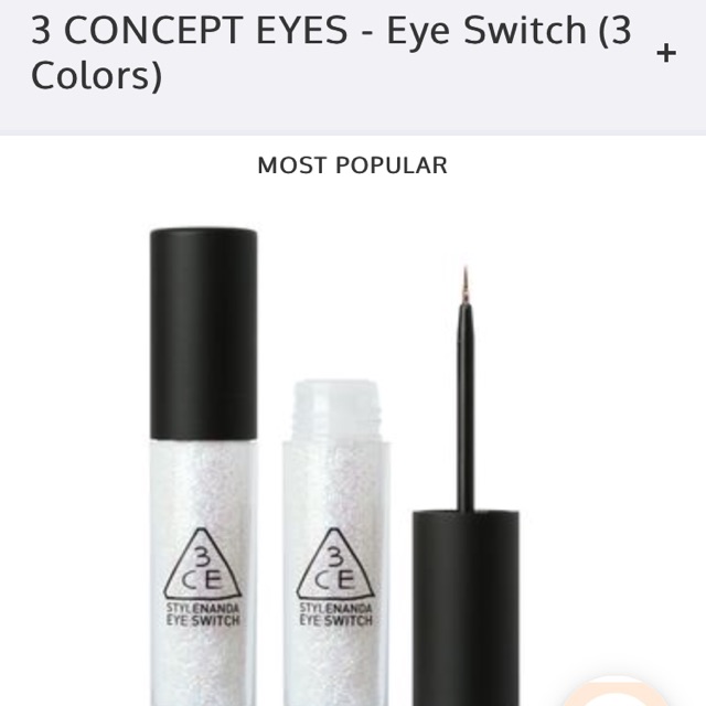 3 CONCEPT EYES - Eye Switch (3 Colors) | Shopee Thailand