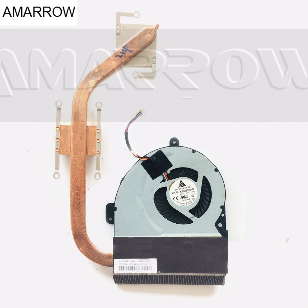 พัดลมระบายความร้อนฮีทซิงค์ CPU สําหรับแล็ปท็อป ASUS X84L X84H K84L ...