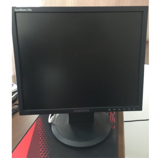Monitor Samsung 17 นิ้ว 740B มือสอง สภาพดี น่าใช้ | Shopee Thailand