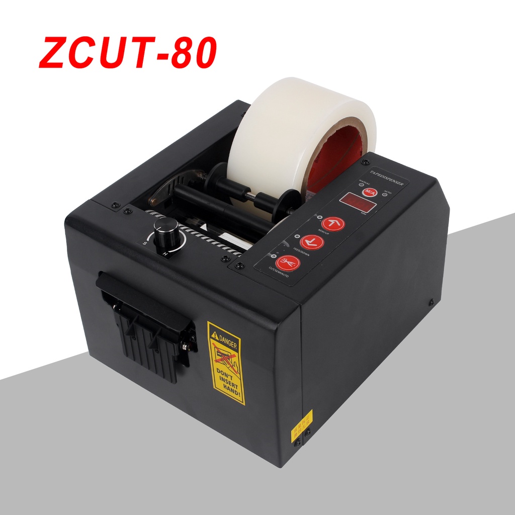 ZCUT-80 เครื่องตัดเทปอัตโนมัติ / กึ่งอัตโนมัติความกว้างสูงสุด: 8 มม. - 80 มม | Shopee Thailand