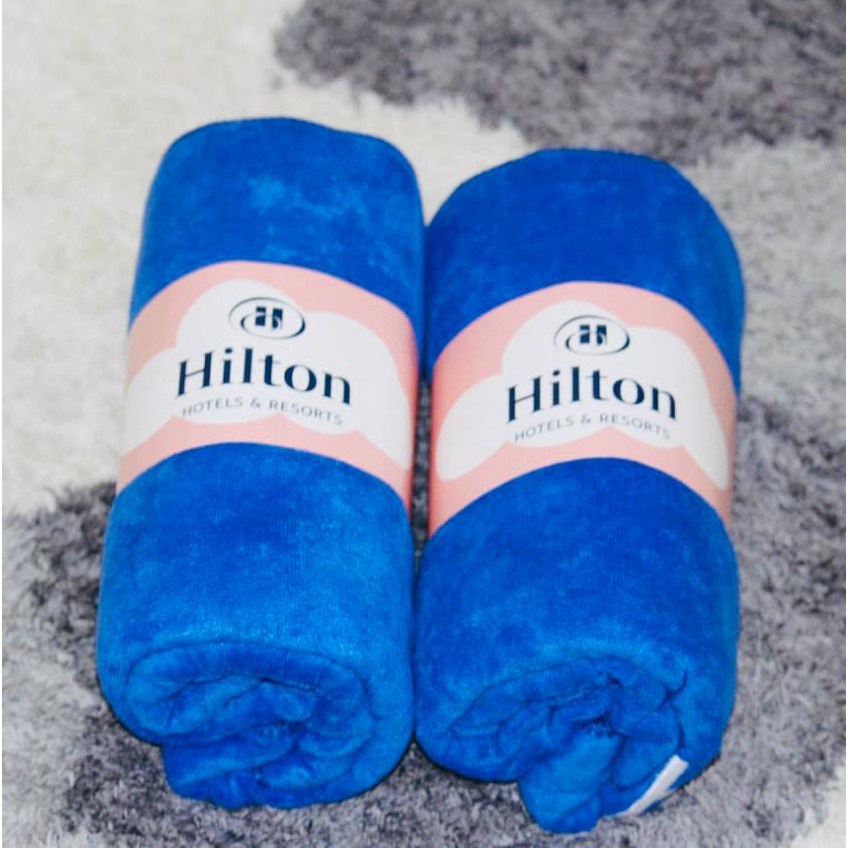 Hilton Hotel Tuala Hadiah Tuala Mandi Serap ผ้าขนหนูอาบน้ํา คุณภาพสูง ...