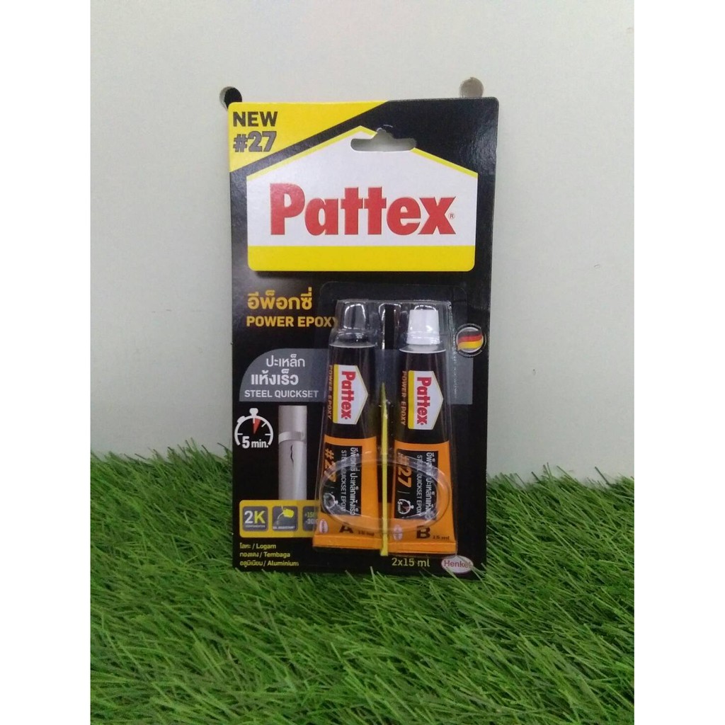 PATTEX Epoxy Steel Filler DURO #27 อีพ็อคซีปะเหล็ก ชนิดแห้งเร็ว ...