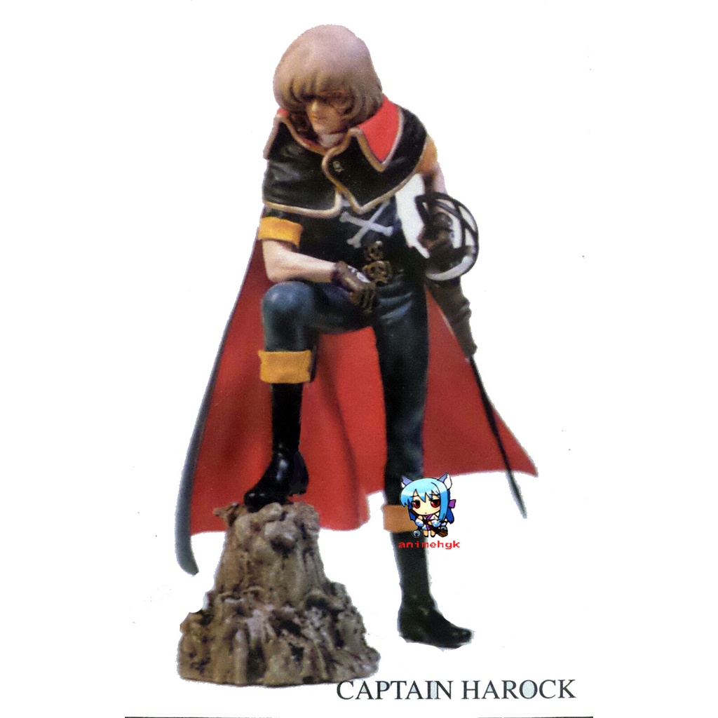Captain Harlock กัปตัน ฮารอค สลัดอวกาศ comic ver. 1/8 ไวนิล โมเดล ฟิกเก ...