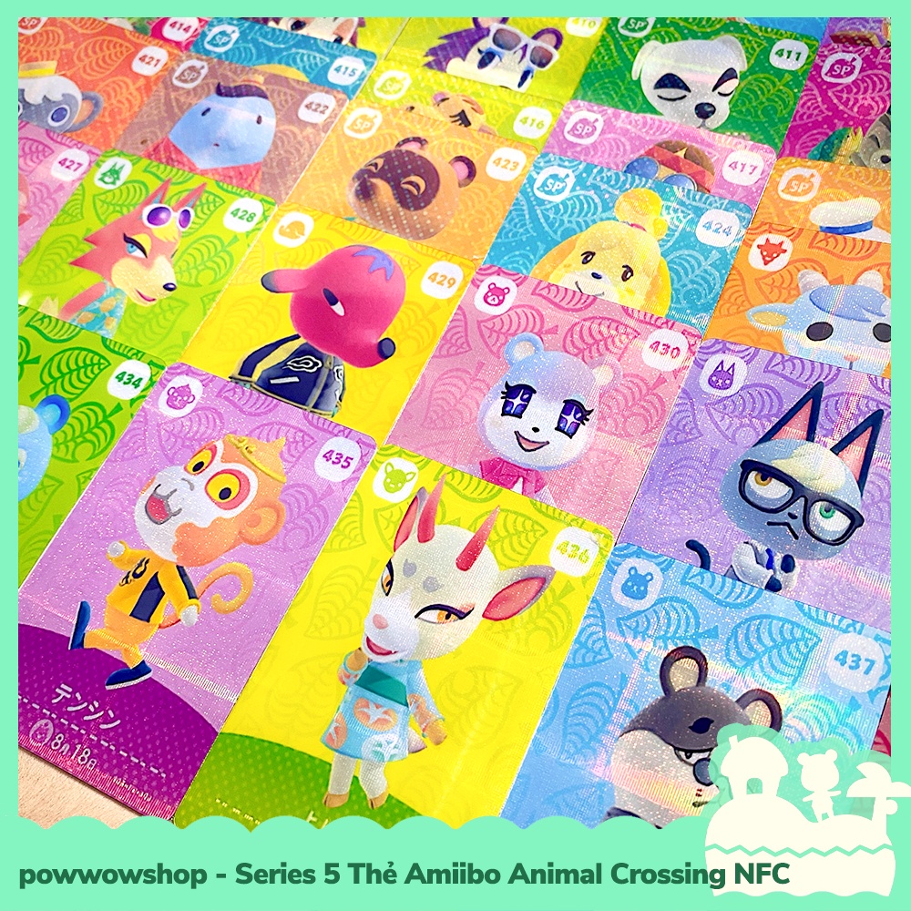 [มีจําหน่ายในเวียดนาม - Express] Amiibo Card Scan NFC SERIES 5 โฮโลแกรม ...