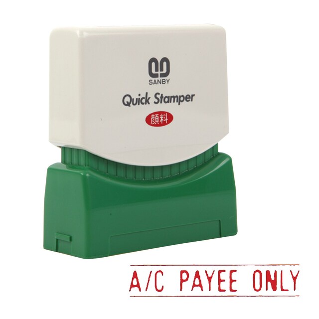 ตรายาง หมึกในตัวซันบี้ A/C PAYEE ONLY | Shopee Thailand