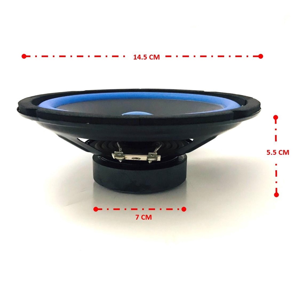 ลำโพงติดรถยนต์ 6”นิ้ว ฟูลเรนจ์ ลำโพง ยี่ห้อ SOWAY รุ่น SW-1302 แบบบาง ...