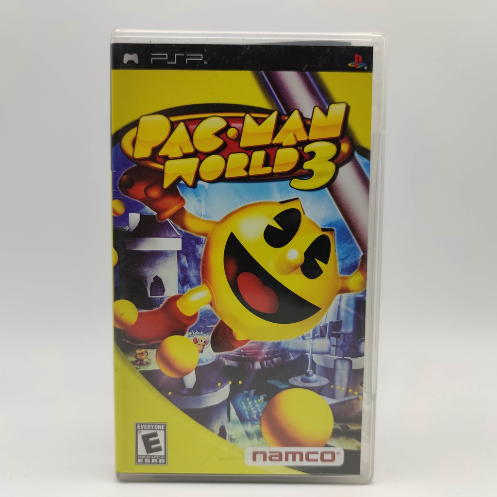 PAC MAN WORLD 3 [PACMAN] แผ่นแท้ ภาษาอังกฤษ PSP [US] มีกล่องใสสวม ...