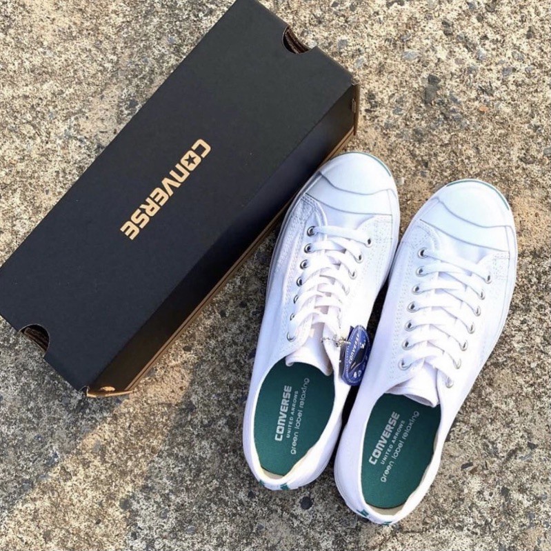Converse Jack Green Label Relaxing พื้นสีเขียว(พร้อมกล่อง) จ่ายเงินปลาย ...