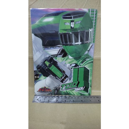 ToQ 4Gou รูปภาพตัวละครฮีโร่ แผ่นพลาสติกลายขบวนการฮีโร่ ของญี่ปุ่น มือ ...