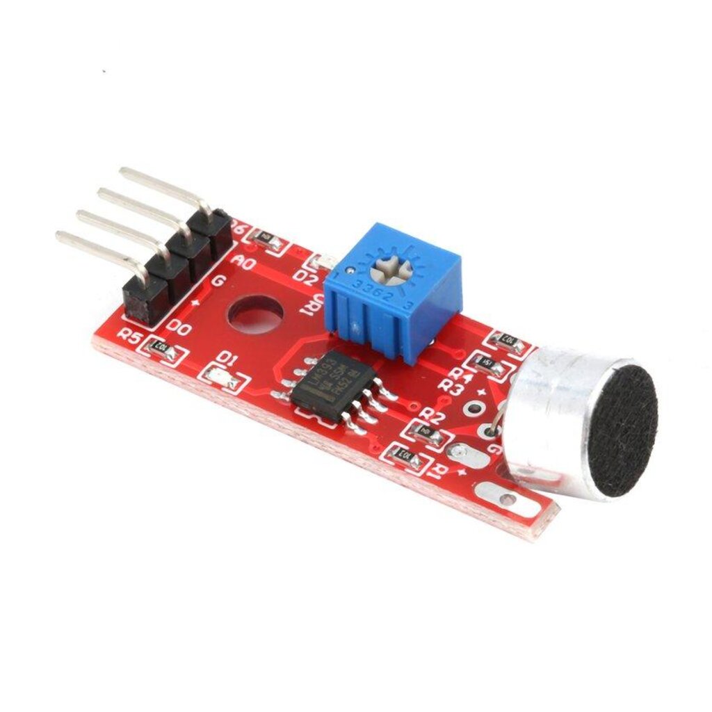 โมดูลไมโครโฟน เซนเซอร์เสียง High-Sensitive microphone sensor module KY ...