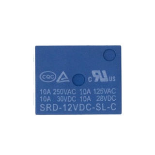 รีเลย์ SRD-05VDC-SL- SRD-12VDC-SL-C SRD-24VDC-SL-C 5PINS 5 Pin 5V 24V ...