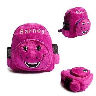 New Barney And Friends Plush Kindergarten School Bag Dinosaur Backpack ...