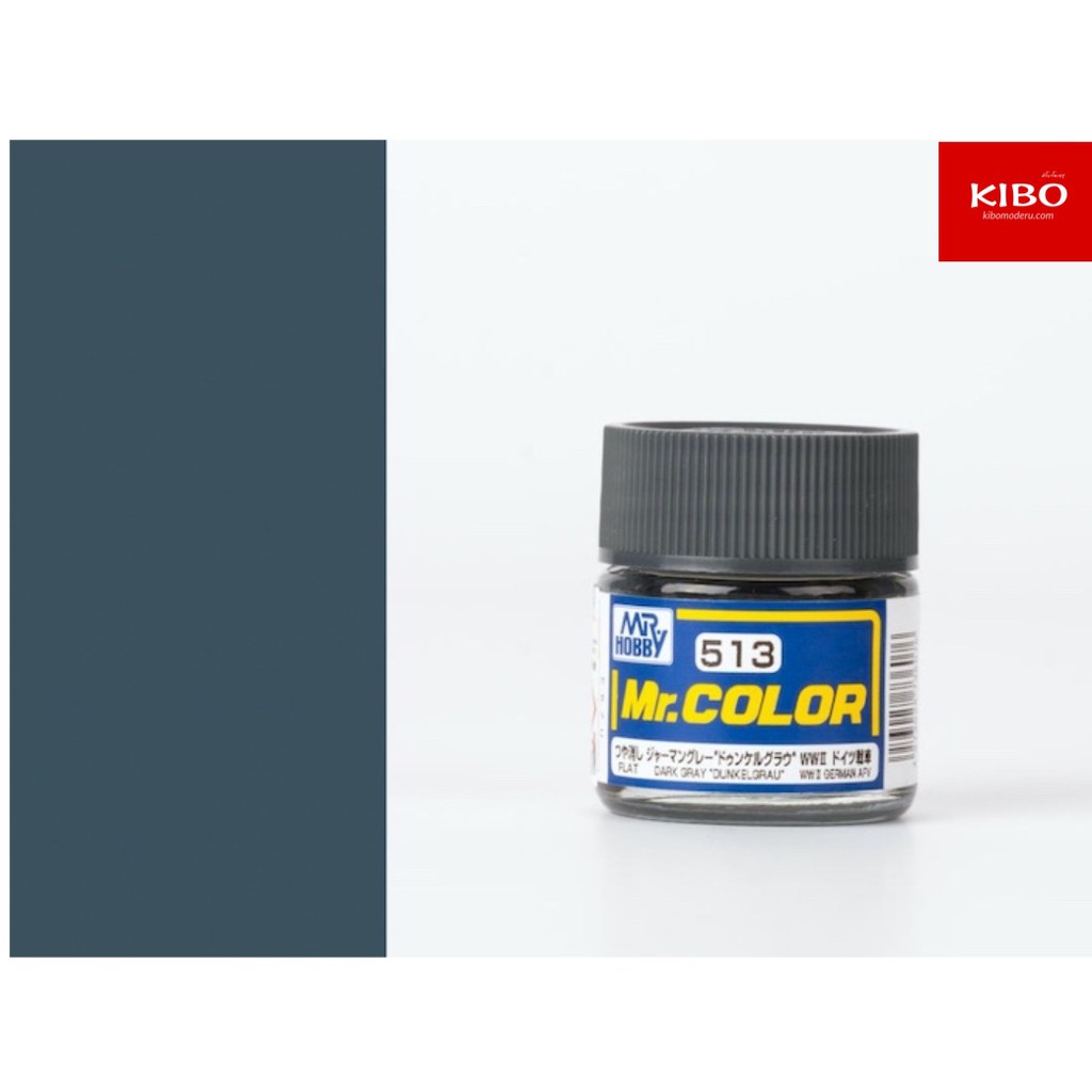 สีสูตรทินเนอร์ MR.COLOR C513 DARK GRAY 10ML | Shopee Thailand