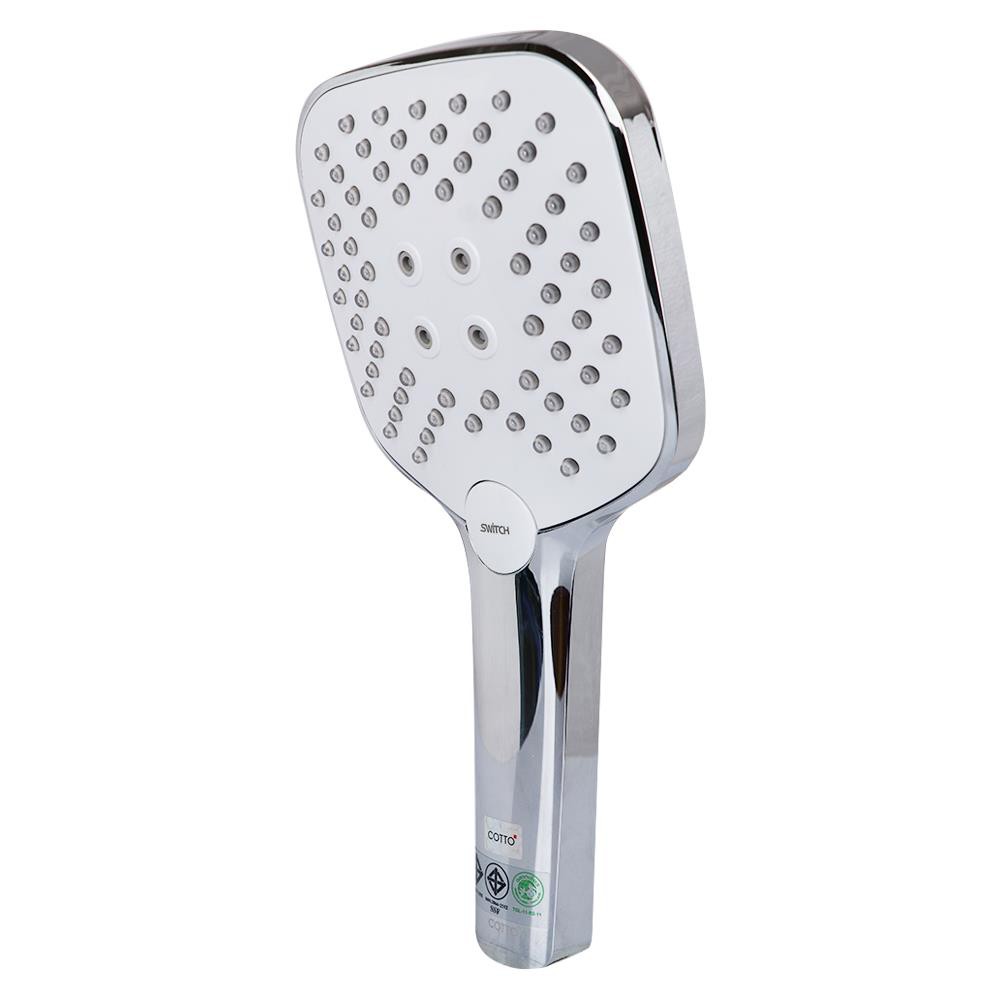 ฝักบัวสายอ่อน COTTO ZH018(HM) สีโครมHAND SHOWER SET COTTO ZH018(HM ...