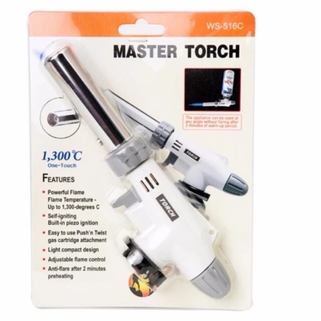 Multi Purpose GAS Torch WS-516C หัวพ่นไฟ | Shopee Thailand